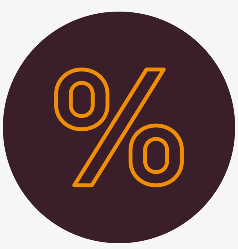 Icons Percentage Revised - Unequal Png - Free Transparent PNG Download ...