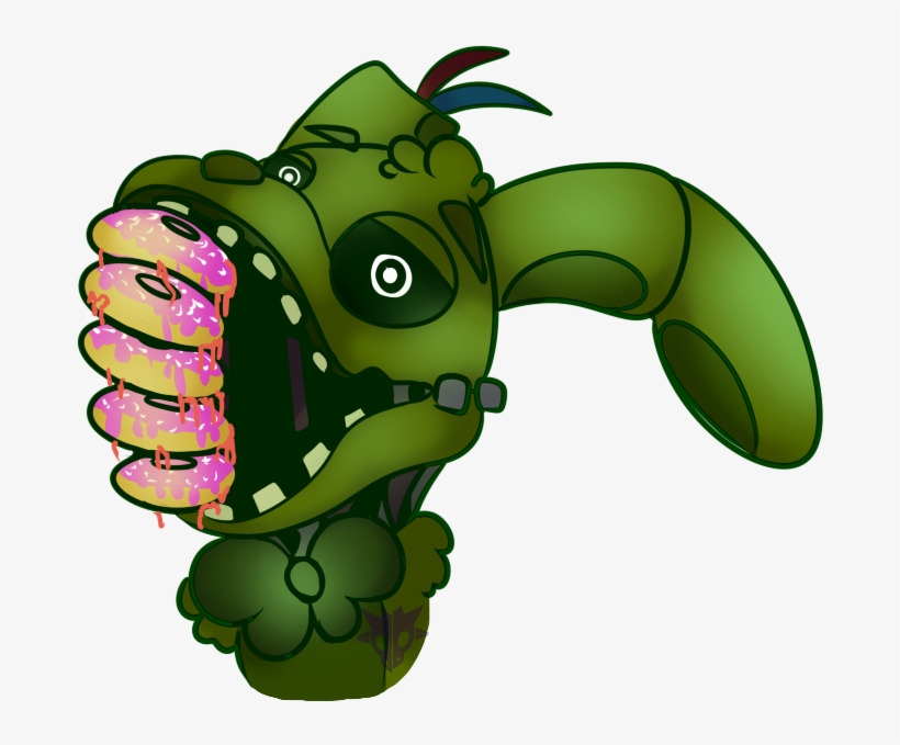 Jokespringtrap Eating A Jelly Donut - Springtrap Good Boi - Free ...