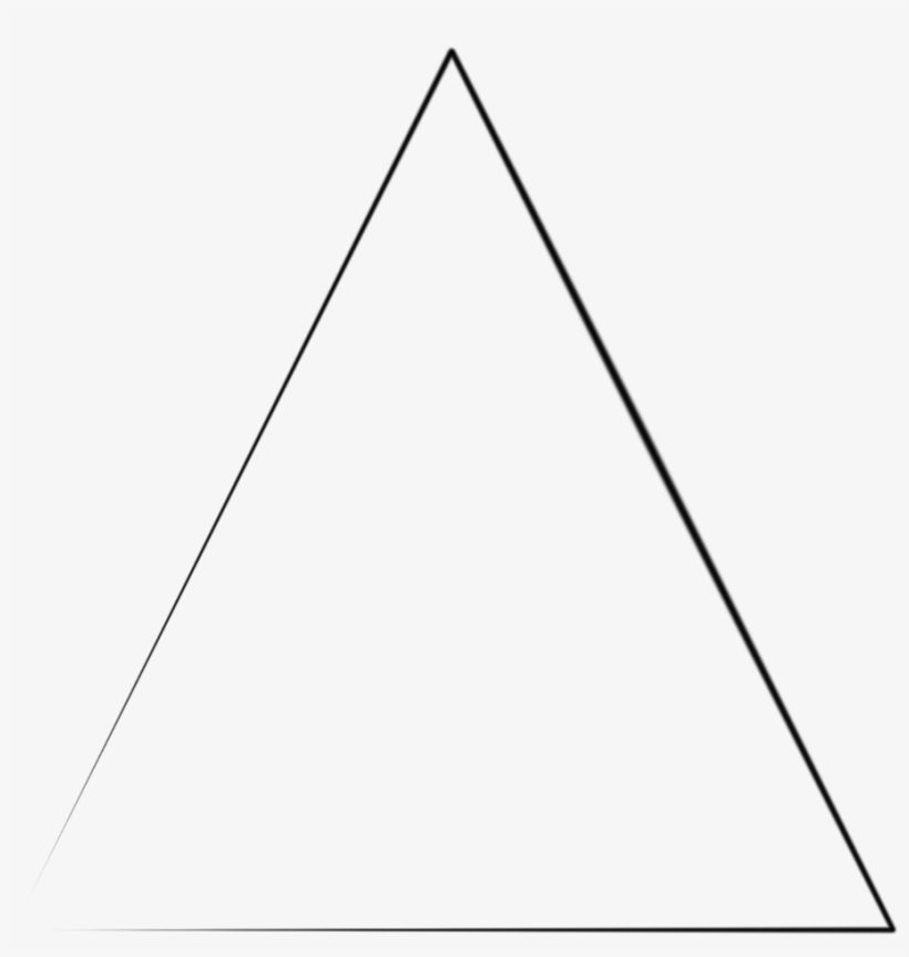 Triangle Sticker - Triangle - Free Transparent PNG Download - PNGkey