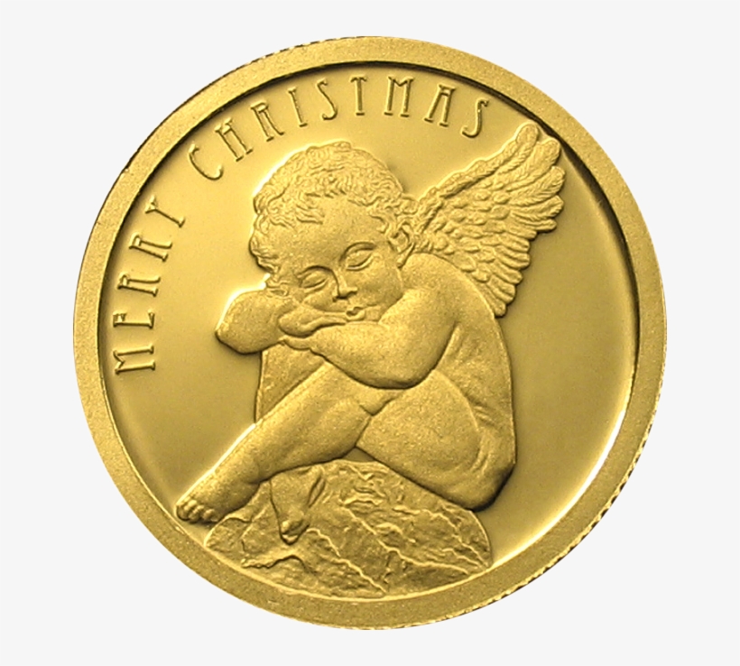 Christmas Angel - Ощадбанк Монеты - Free Transparent PNG Download - PNGkey