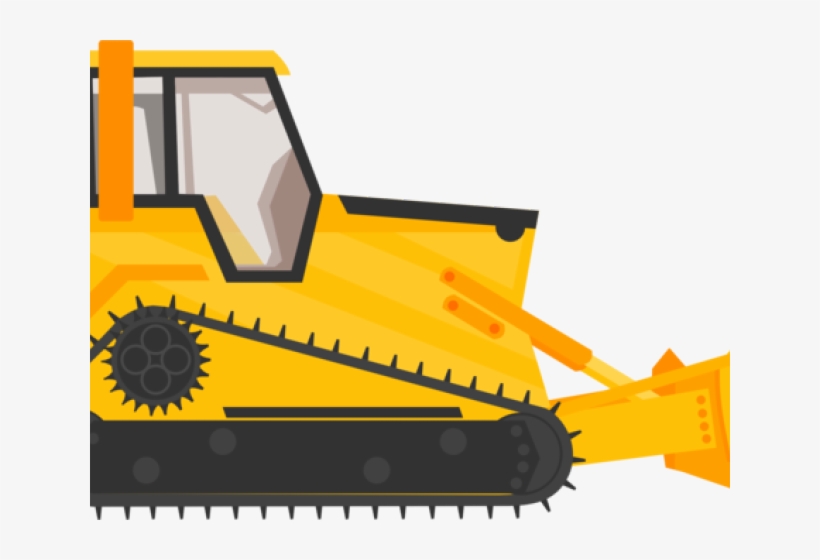 Construction Clipart Bulldozer - Bulldozer Construction Truck Clipart ...
