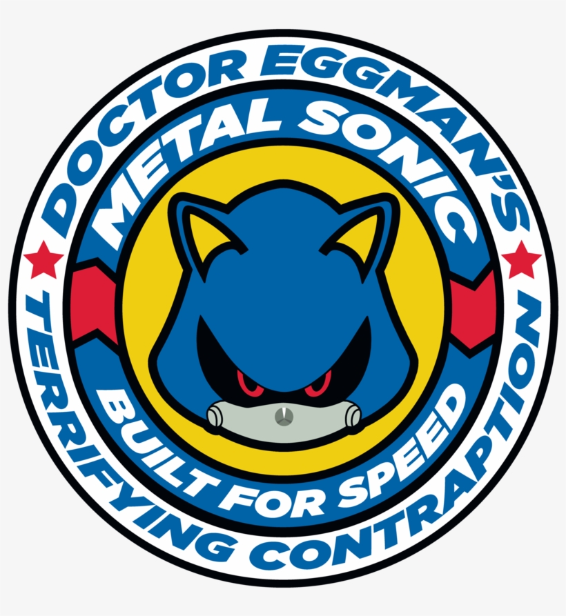 Sonic Patchwork Metal - Emblem - Free Transparent PNG Download - PNGkey