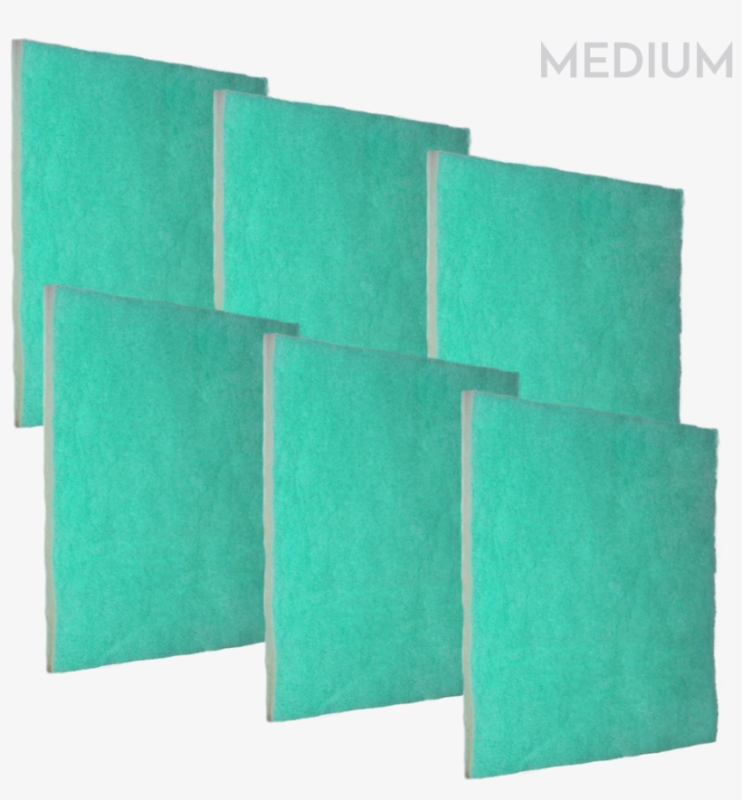 6 Pack Of Green Screen Air Filters Are Pre-cut To Size - Paper - Free ...