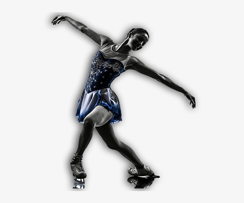 Ice Skating Rink - Figure Skater Ice Sculpture - Free Transparent PNG ...
