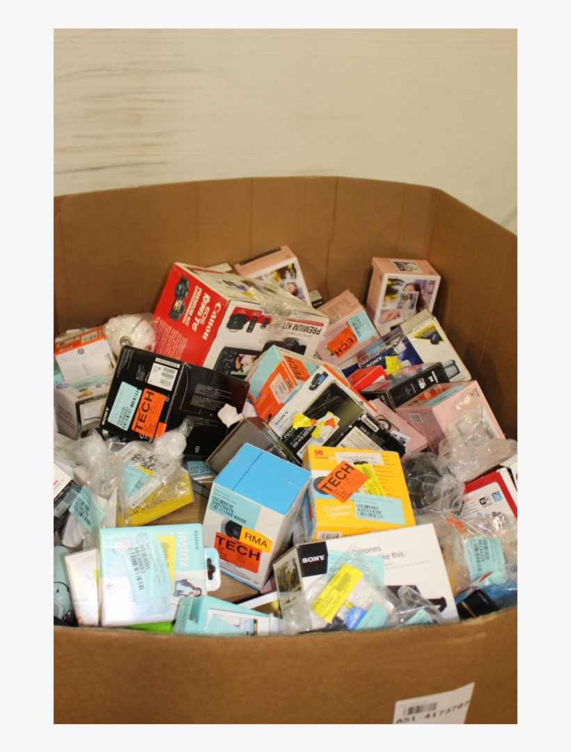 Pallet 304 Pcs Point & Shoot, Digital Camcorders, Action - Carton ...