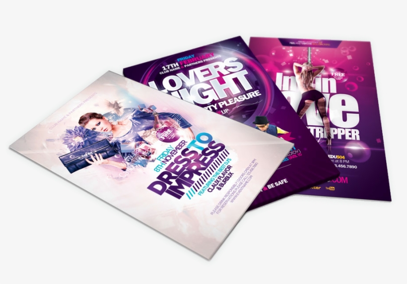 Cheap Flyer Printing Ireland - Flyers Mockup - Free Transparent PNG ...