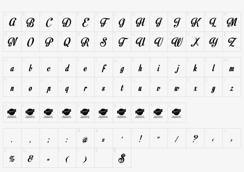 Character Map - Font Remachine Script - Free Transparent PNG Download ...