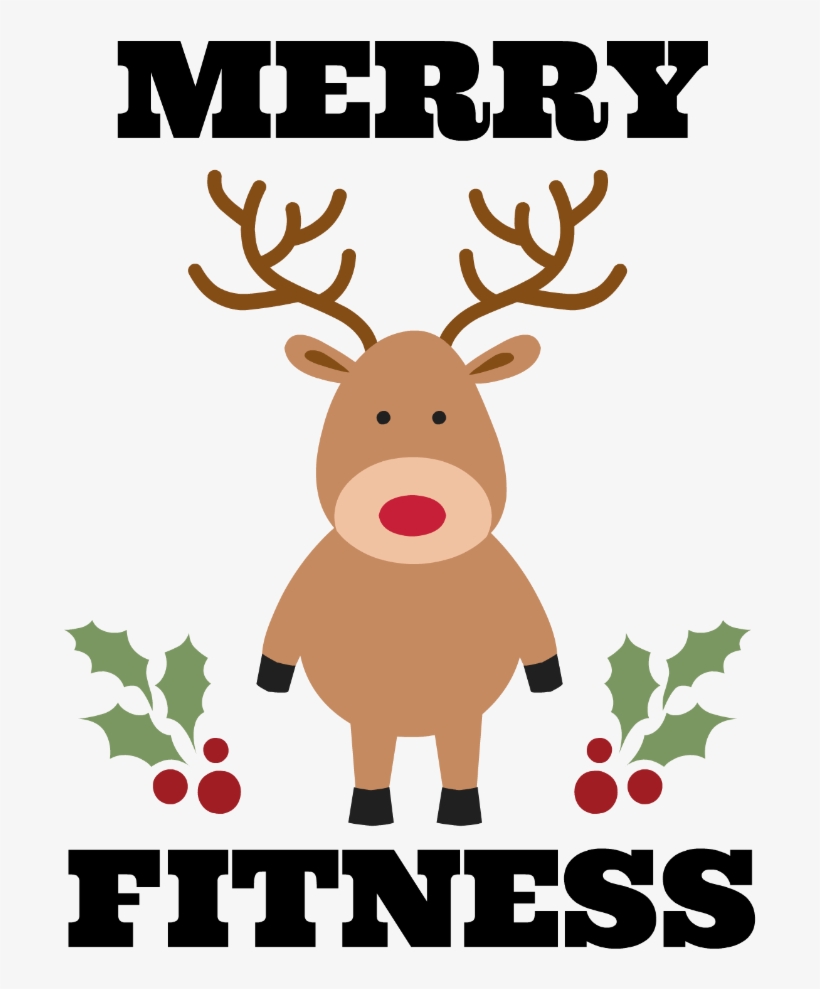 Fitness Clipart Fitness Challenge - Christmas Workout Meme - Free ...