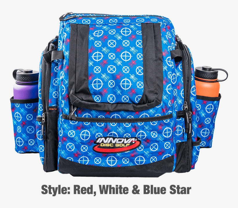 Innova Super Heropack Red, White & Blue Star - Diaper Bag - Free ...