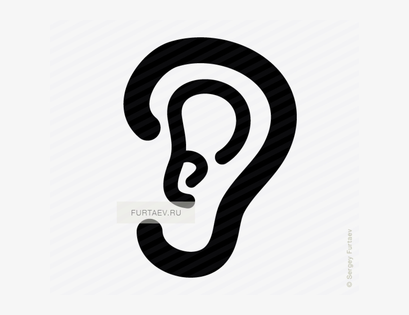 Ear Vector Icon - Small Ear Icon - Free Transparent PNG Download - PNGkey