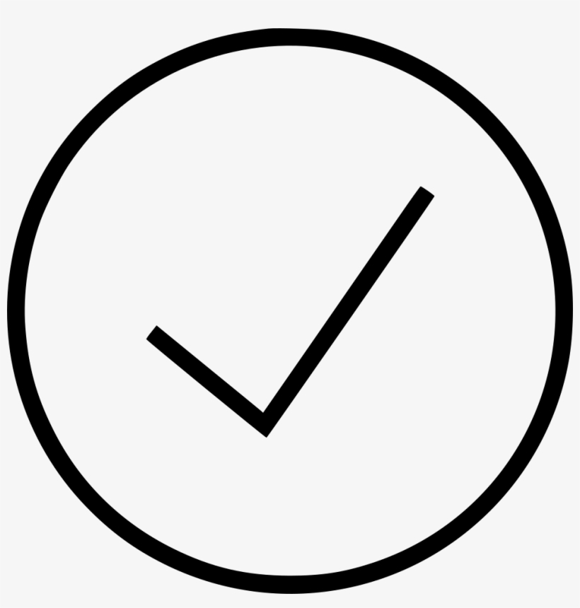 Check Mark Ok - Circle - Free Transparent PNG Download - PNGkey