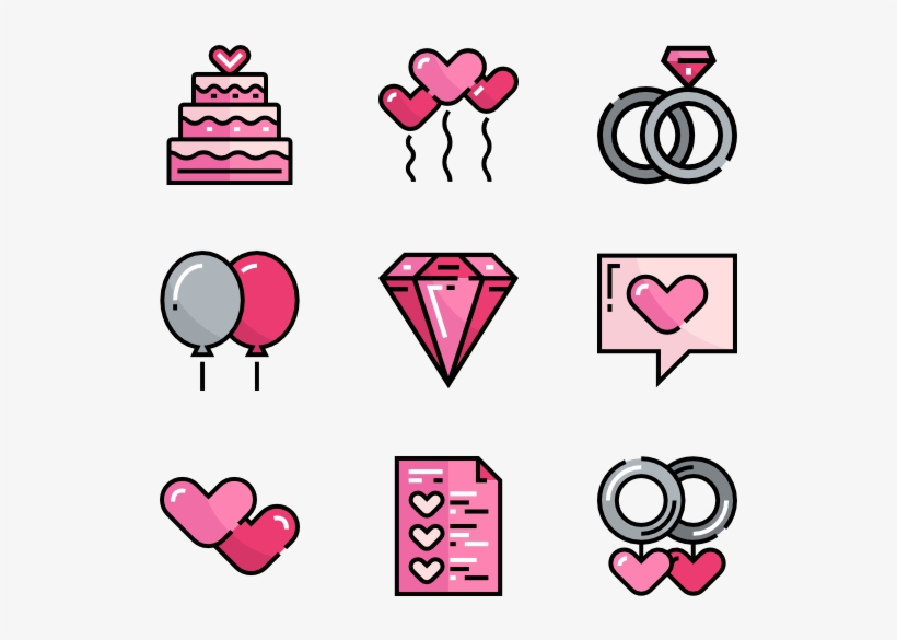Just Married - Married Icon Png - Free Transparent PNG Download - PNGkey