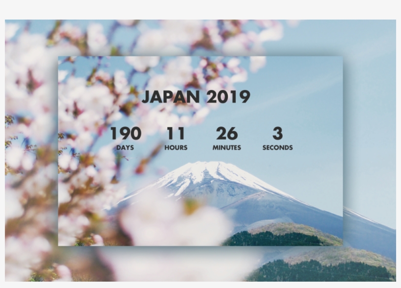 Countdown - Sakura - Free Transparent PNG Download - PNGkey
