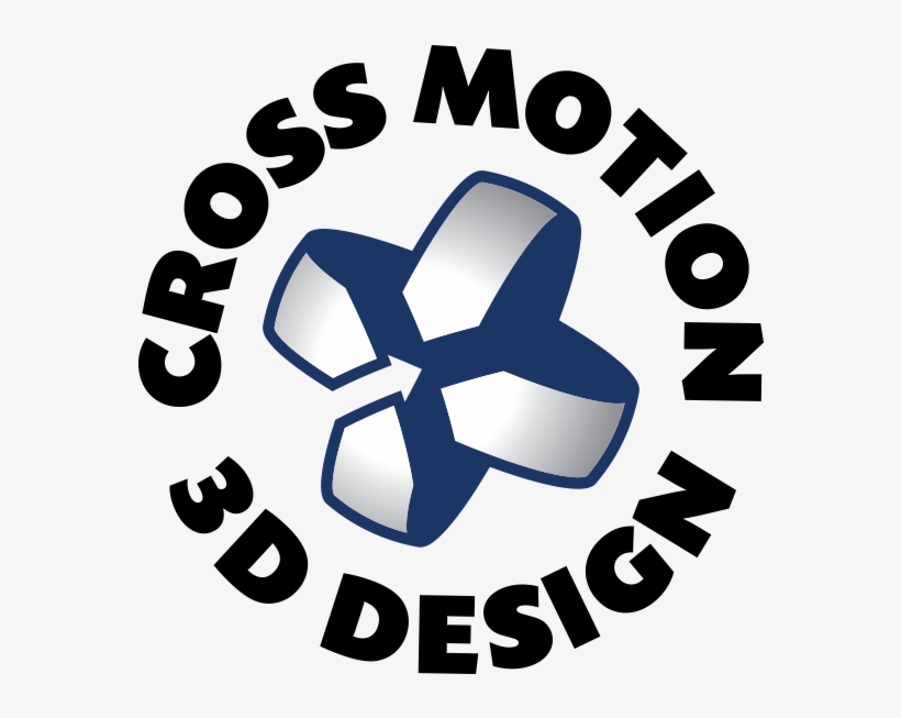 Cross Motion 3d Design - Decal - Free Transparent PNG Download - PNGkey