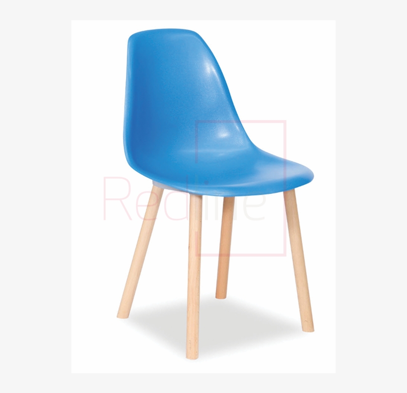 Silver Princess Chair With Solid Timber Legs And Blue - Chair - Free ...