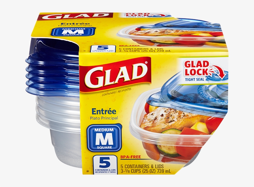 Glad Container - Free Transparent PNG Download - PNGkey