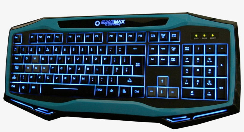 More Views - Green Light Up Gaming Keyboard - Free Transparent PNG ...