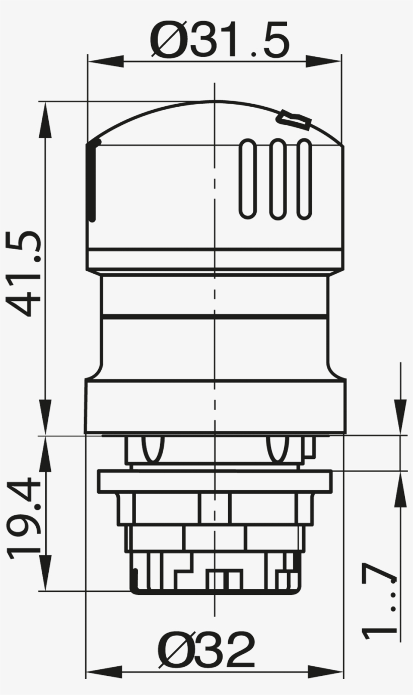 Emergency Stop Button, Mounting Ø - Free Transparent PNG Download - PNGkey