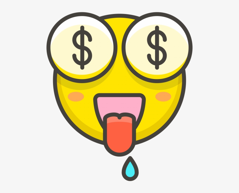 Money Mouth Face Emoji - Emoji - Free Transparent PNG Download - PNGkey