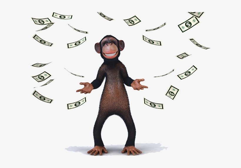 Money Monkey - Free Transparent PNG Download - PNGkey
