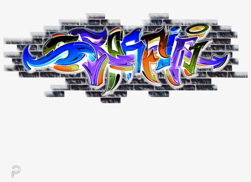 Graffiti Text Wall Textstickers Picsartpassion De Myedi - Graphic ...