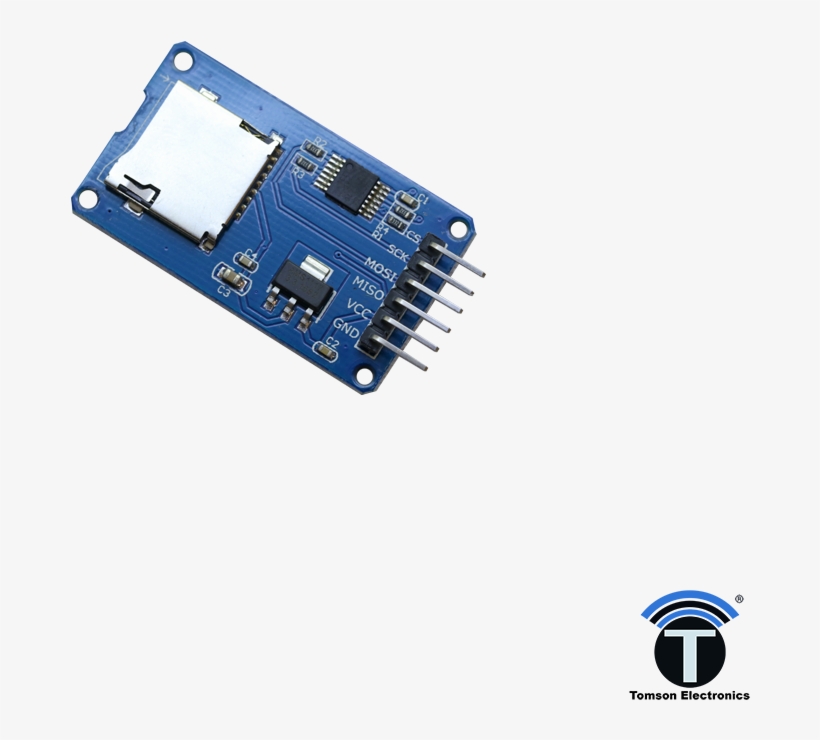 Micro Sd Card Module - Microcontroller - Free Transparent PNG Download ...
