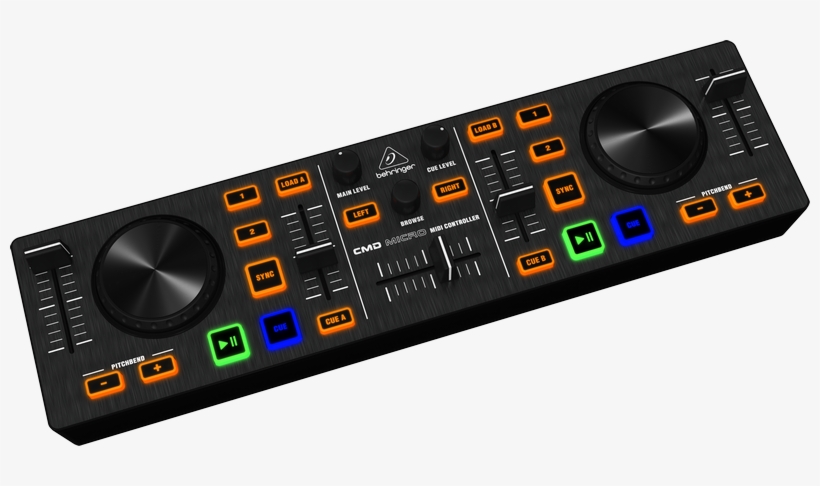 Cmd Micro -usb Dj Midi Controller - Behringer Controller - Free Transparent PNG Download - PNGkey