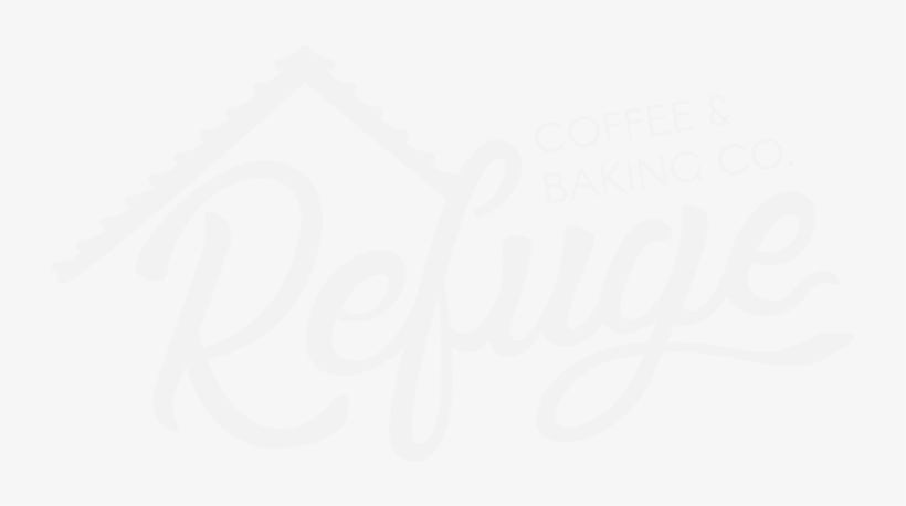 Refuge Coffee Logo Light - Calligraphy - Free Transparent PNG Download ...