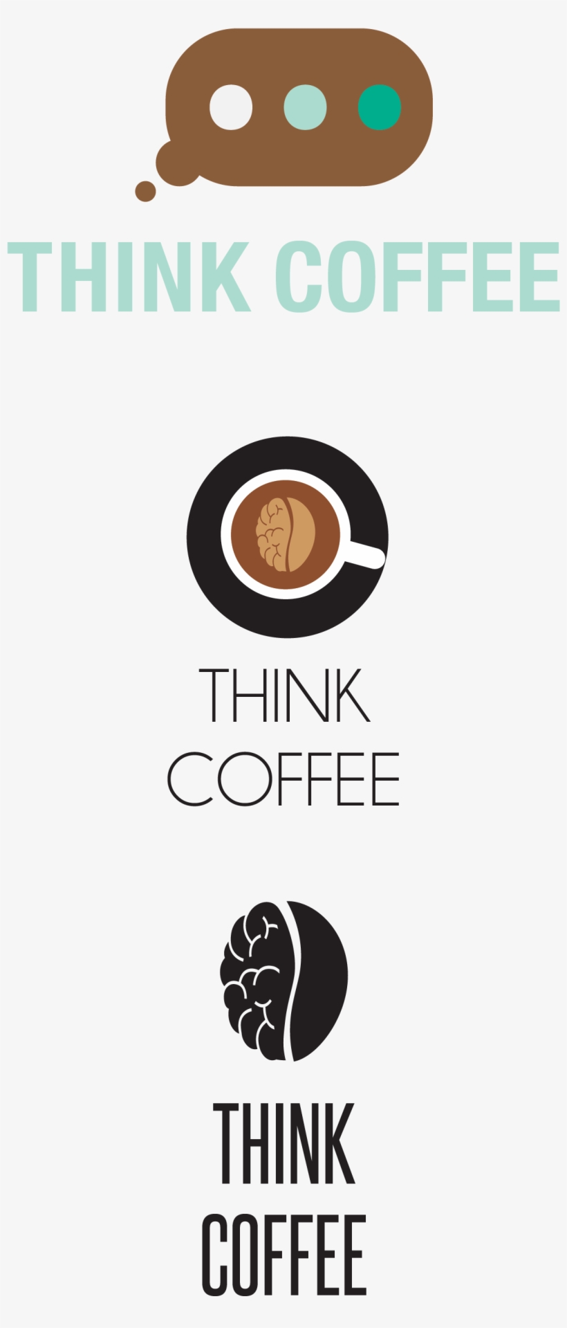 Think Coffee Logo Coffee Logo Icon Vectors Images Graphic Art Designs