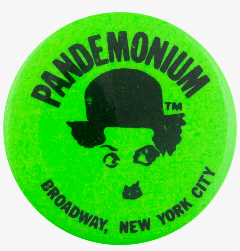 Pandemonium Green Advertising Button Museum - Emblem - Free Transparent ...