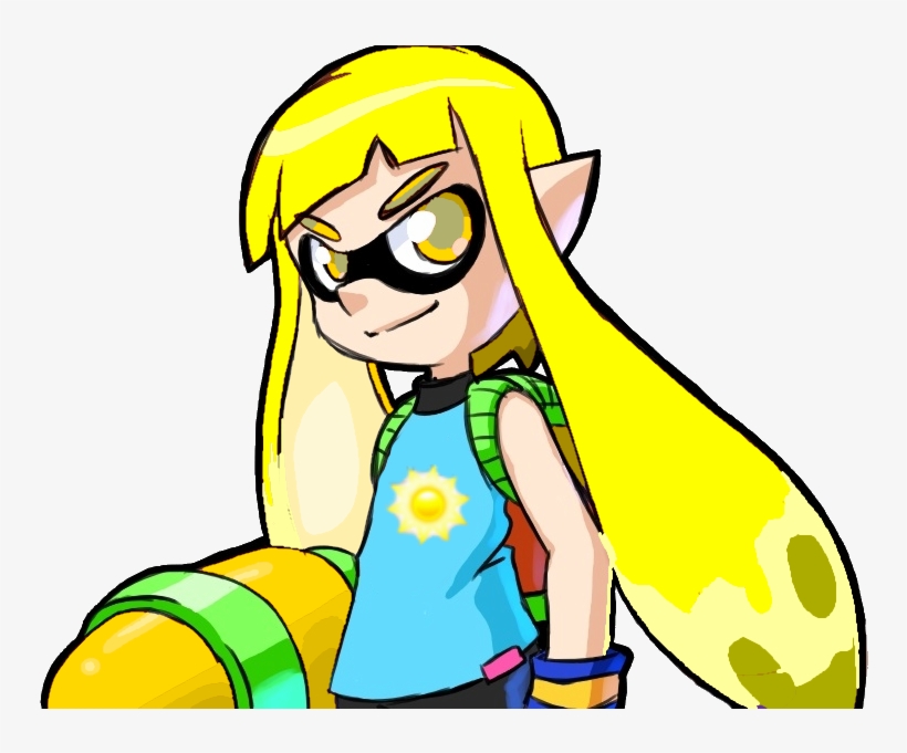 Sunny - Splatoon Personajes Femeninos - Free Transparent PNG Download ...