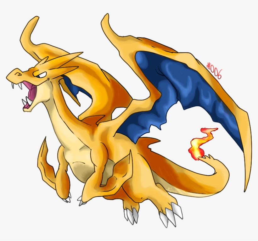 Mega Charizard Y - Cartoon - Free Transparent PNG Download - PNGkey
