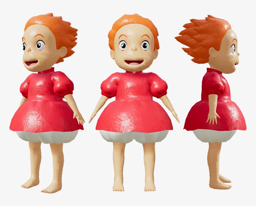Ponyo - Cartoon - Free Transparent PNG Download - PNGkey