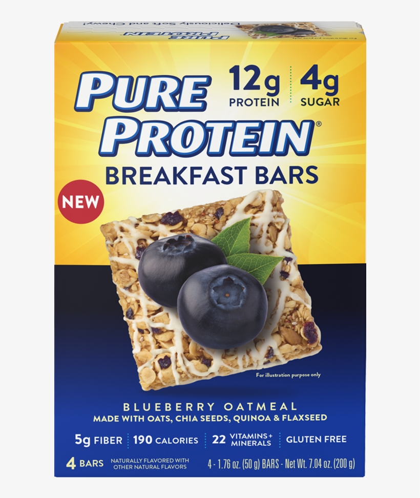 Pure Protein Breakfast Bars - Free Transparent PNG Download - PNGkey