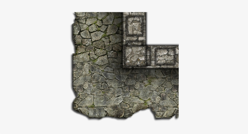 Some More Broken Mods - Dundjinni Broken Castle Wall - Free Transparent ...