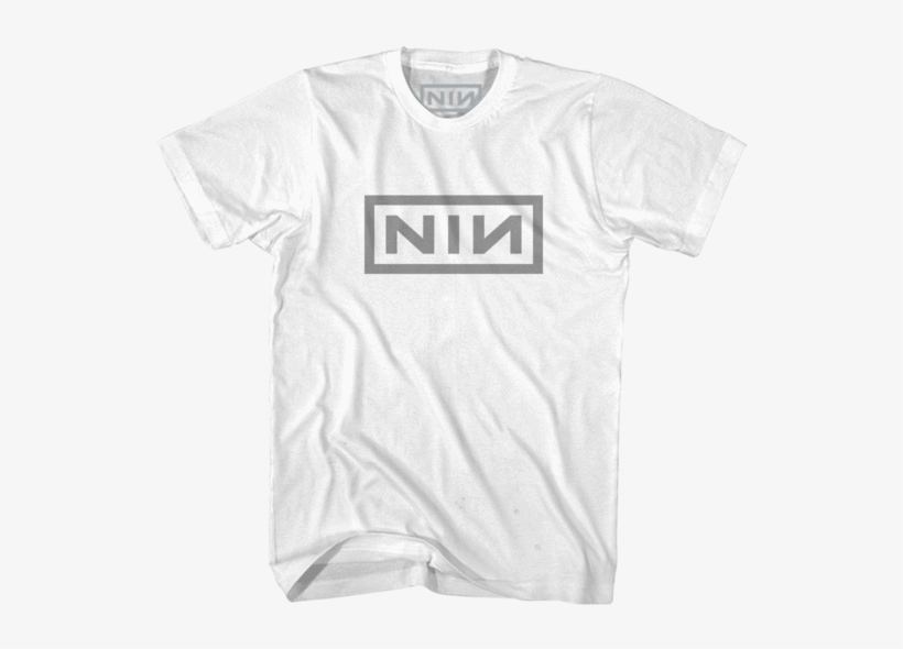 Logo White Tee - Nine Inch Nails - Free Transparent PNG Download - PNGkey