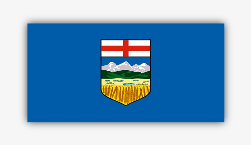 Alberta Flag Bumper Sticker - Alberta - Canada Province Flag 25mm Pin ...