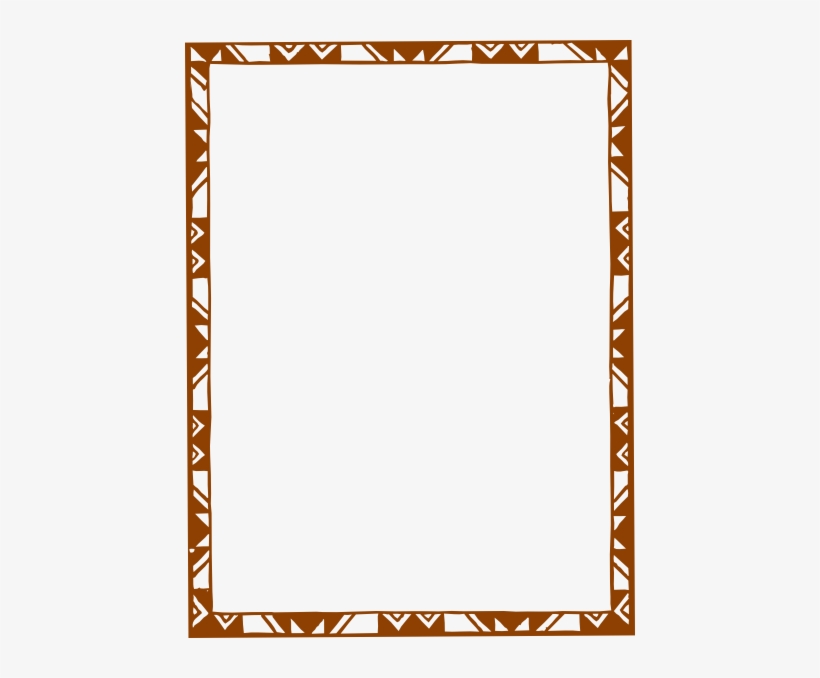 Brown-orange Frame Png Clip Art - Free Transparent PNG Download - PNGkey