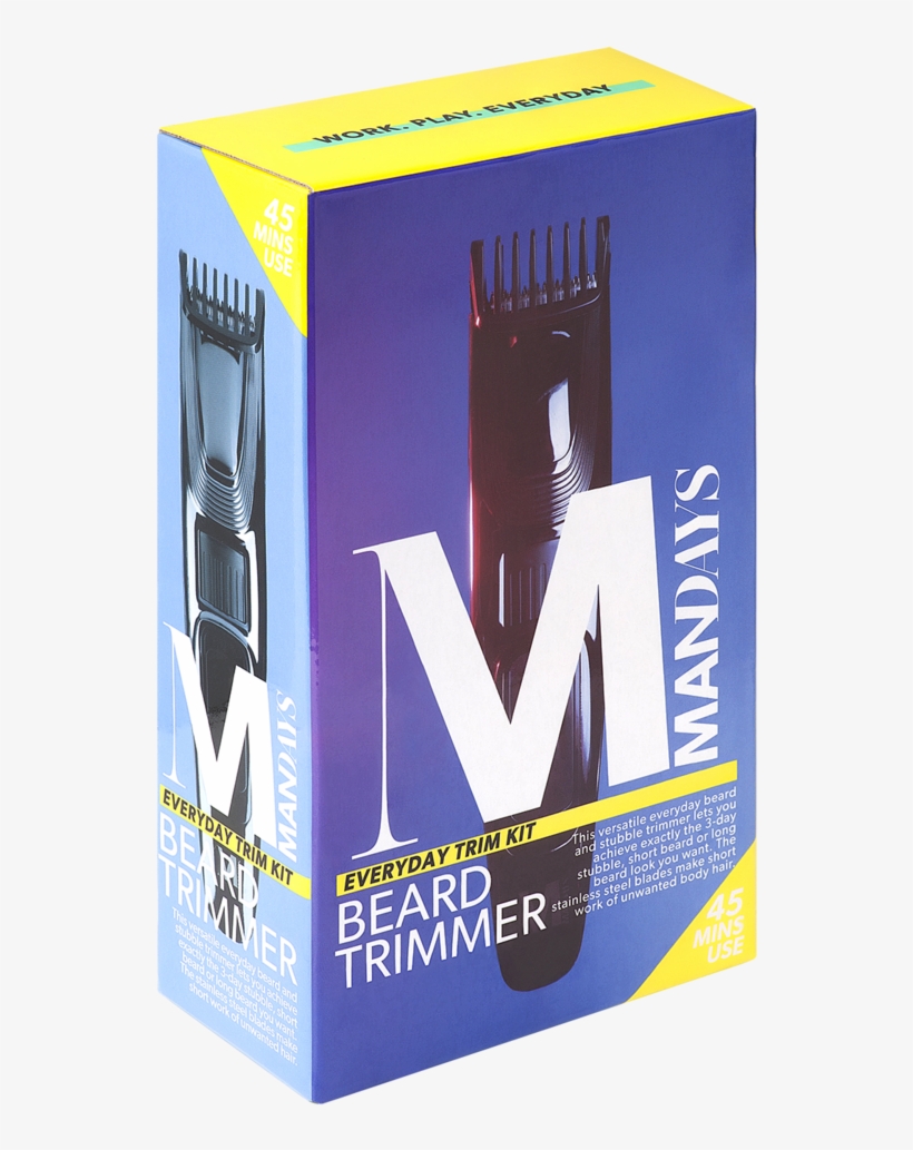 Beardtrimmer - - Box - Free Transparent PNG Download - PNGkey