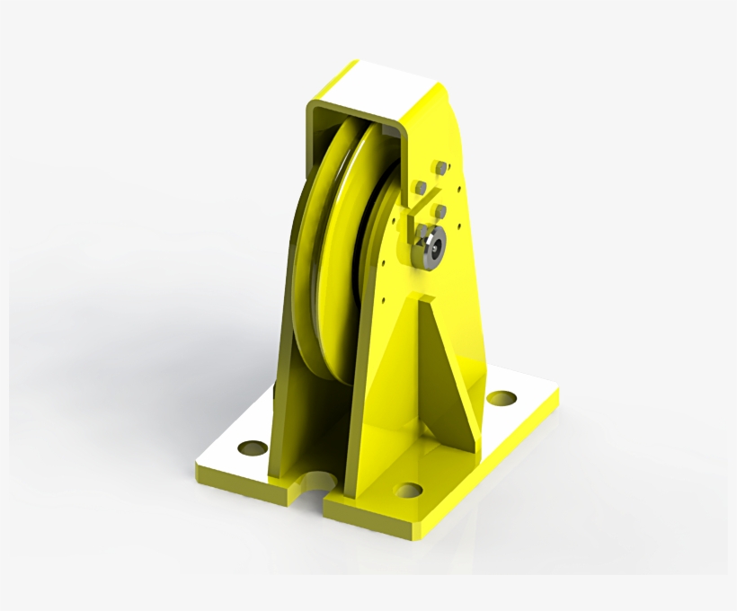 200mm Wire Rope & Frame Sheave - Machine - Free Transparent PNG ...