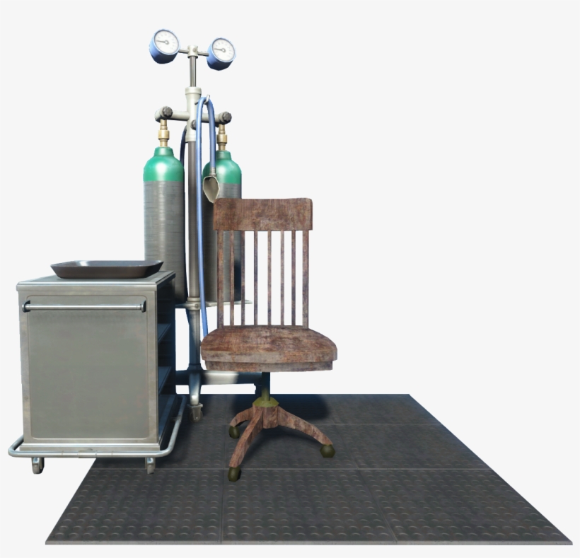 Surgery Chair - Medical Table Fallout 3 - Free Transparent PNG Download ...