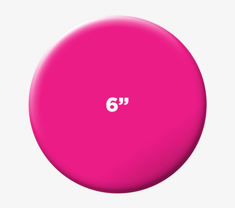 6" Round Buttons - Circle - Free Transparent PNG Download - PNGkey