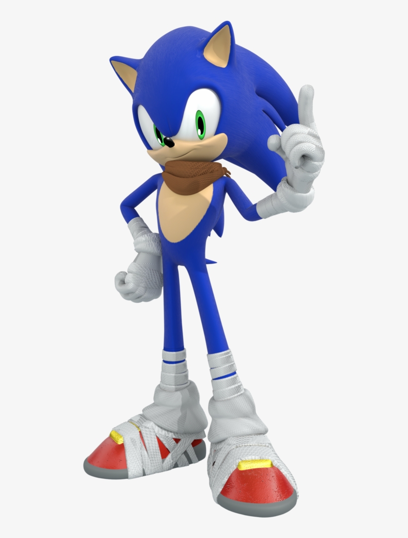 Sonic Sticker - Sonic The Hedgehog In Sonic Boom - Free Transparent PNG ...