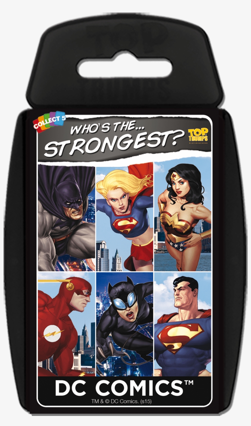 Dc-comics - Top Trumps Dc Comics - Free Transparent PNG Download - PNGkey