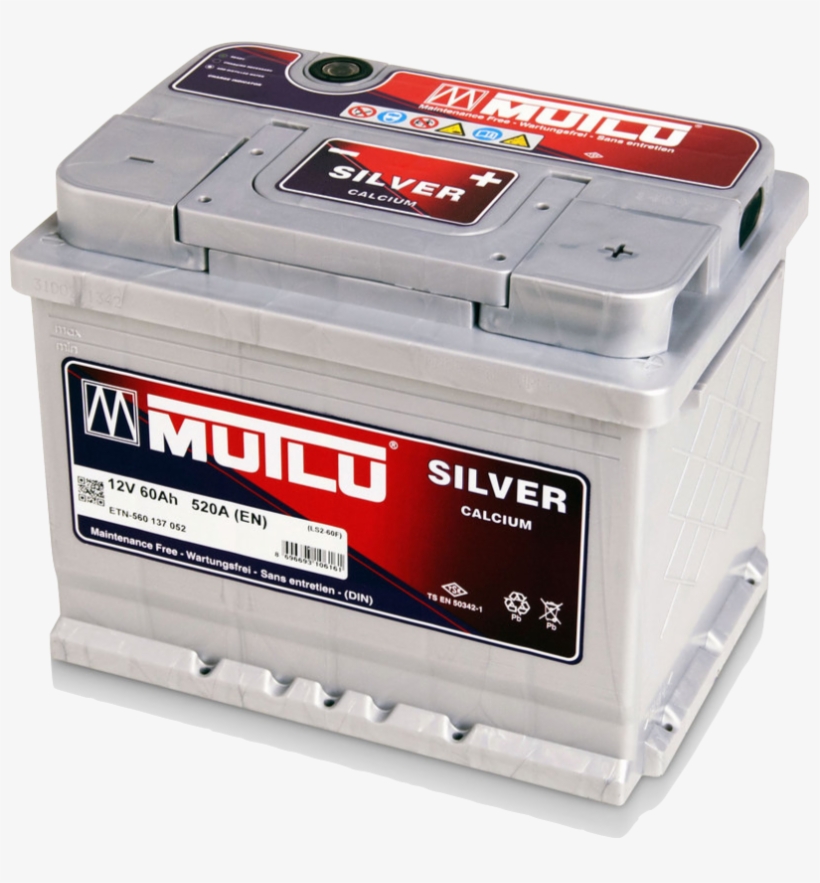 Mutlu Premium 56219 Ls2-60f 60ah - Mutlu Battery 60 Amp - Free ...