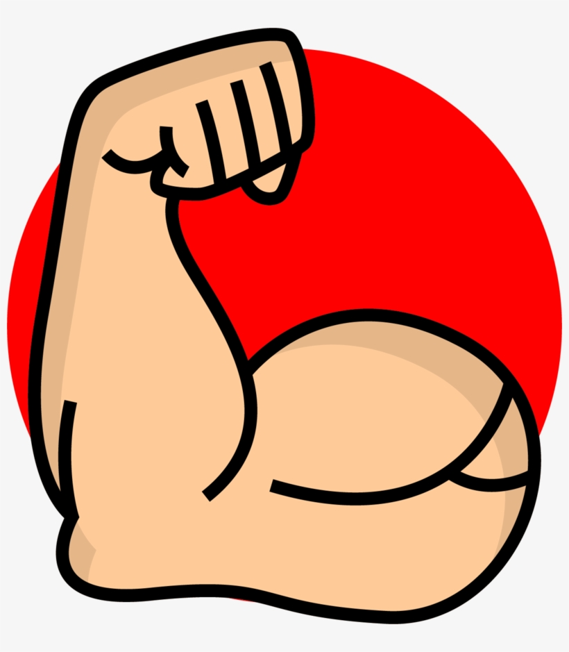 Limb Upper Strong Arm Icon Free Download Image - Clip Art Strong - Free ...
