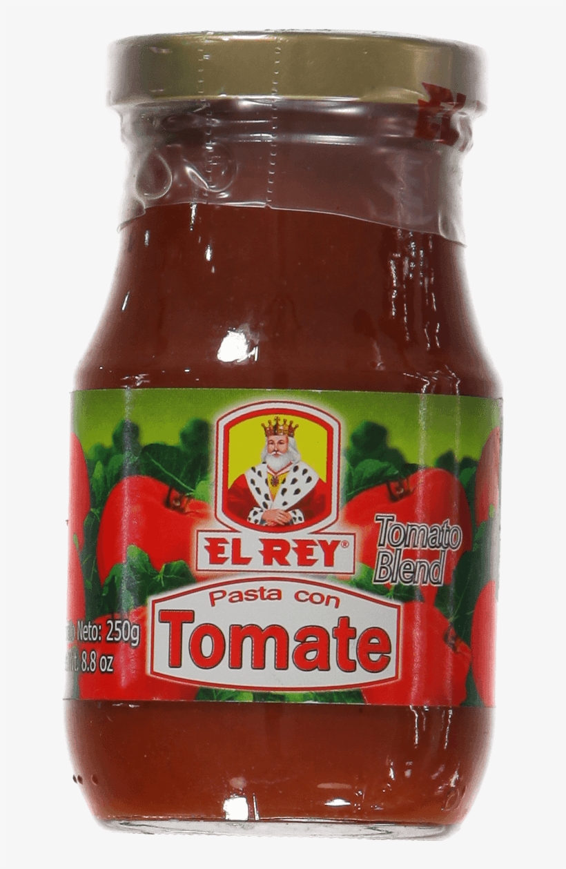 Pasta De Tomate El Rey *250gr - Bottle - Free Transparent PNG Download ...