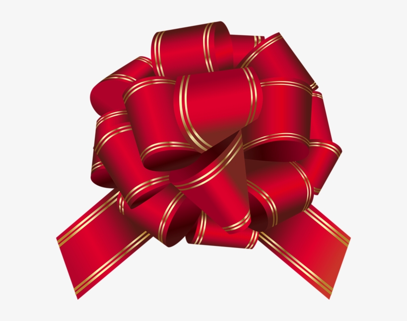 Red Bow Deco Transparent Clip Art Image High Quality - Vector - Free ...