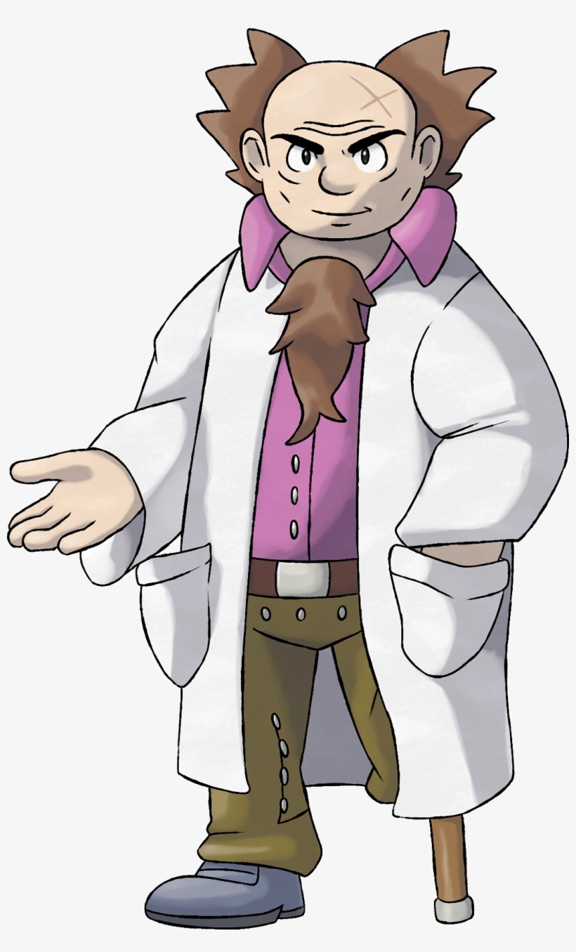 Professor Stump - Pokemon Clover Professor Stump - Free Transparent PNG ...