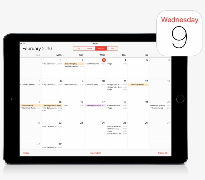 Calendar Calendar - Tablet Computer - Free Transparent PNG Download ...
